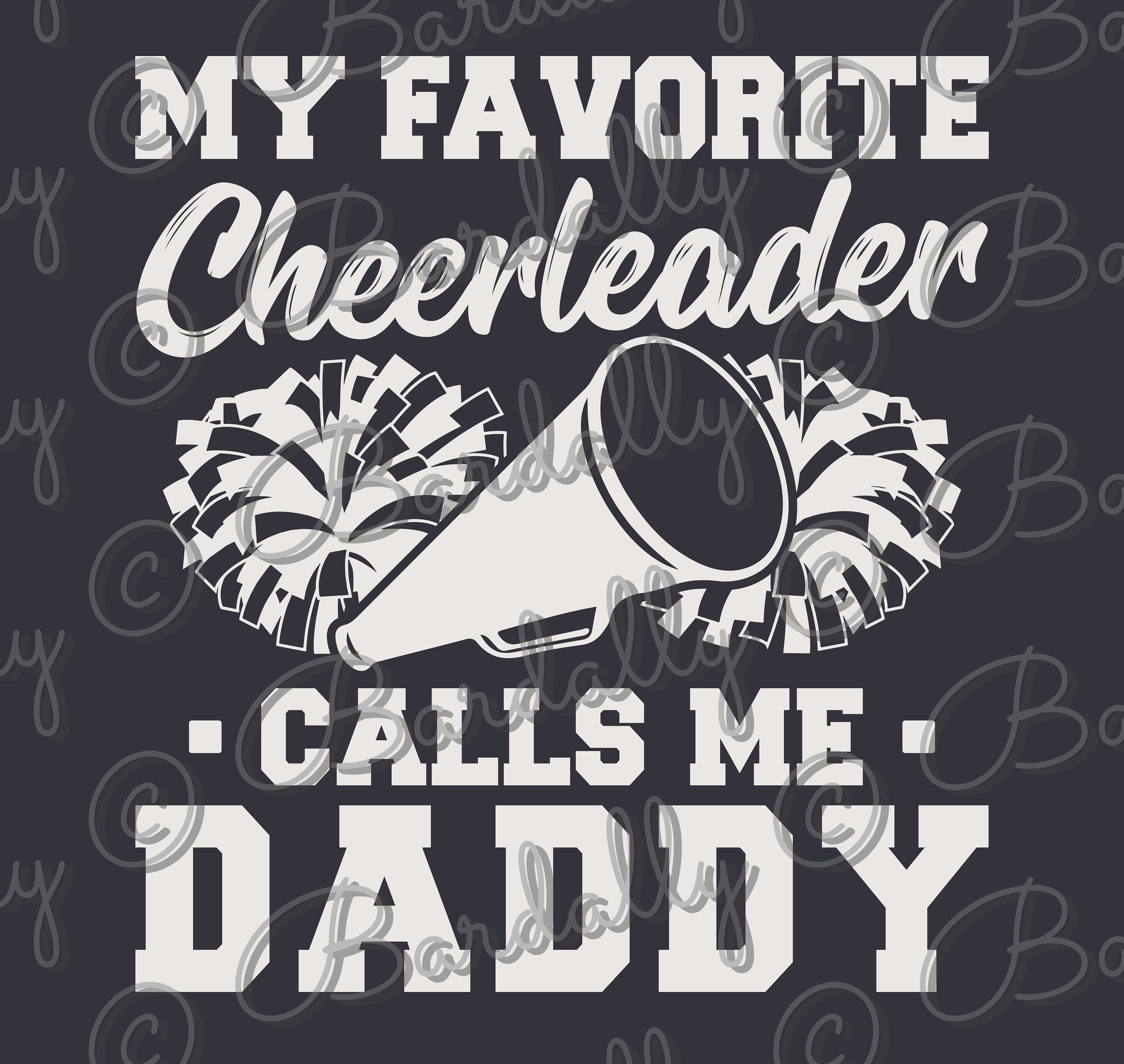 Cheer Daddy SVG: Cheerleading Dad Design (digital Download) - Etsy Canada