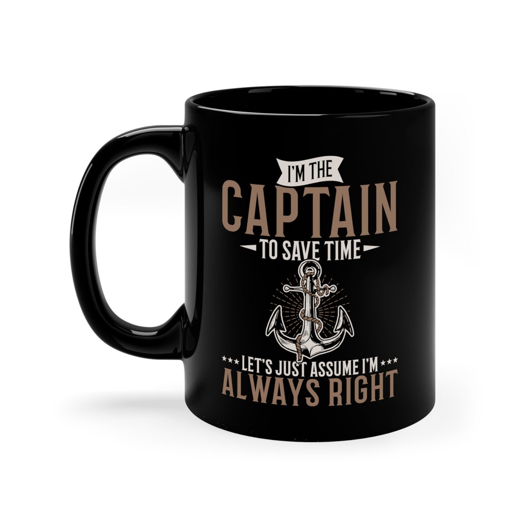 Funny Captain Mug: Boating Lover Coffee Cup - Etsy