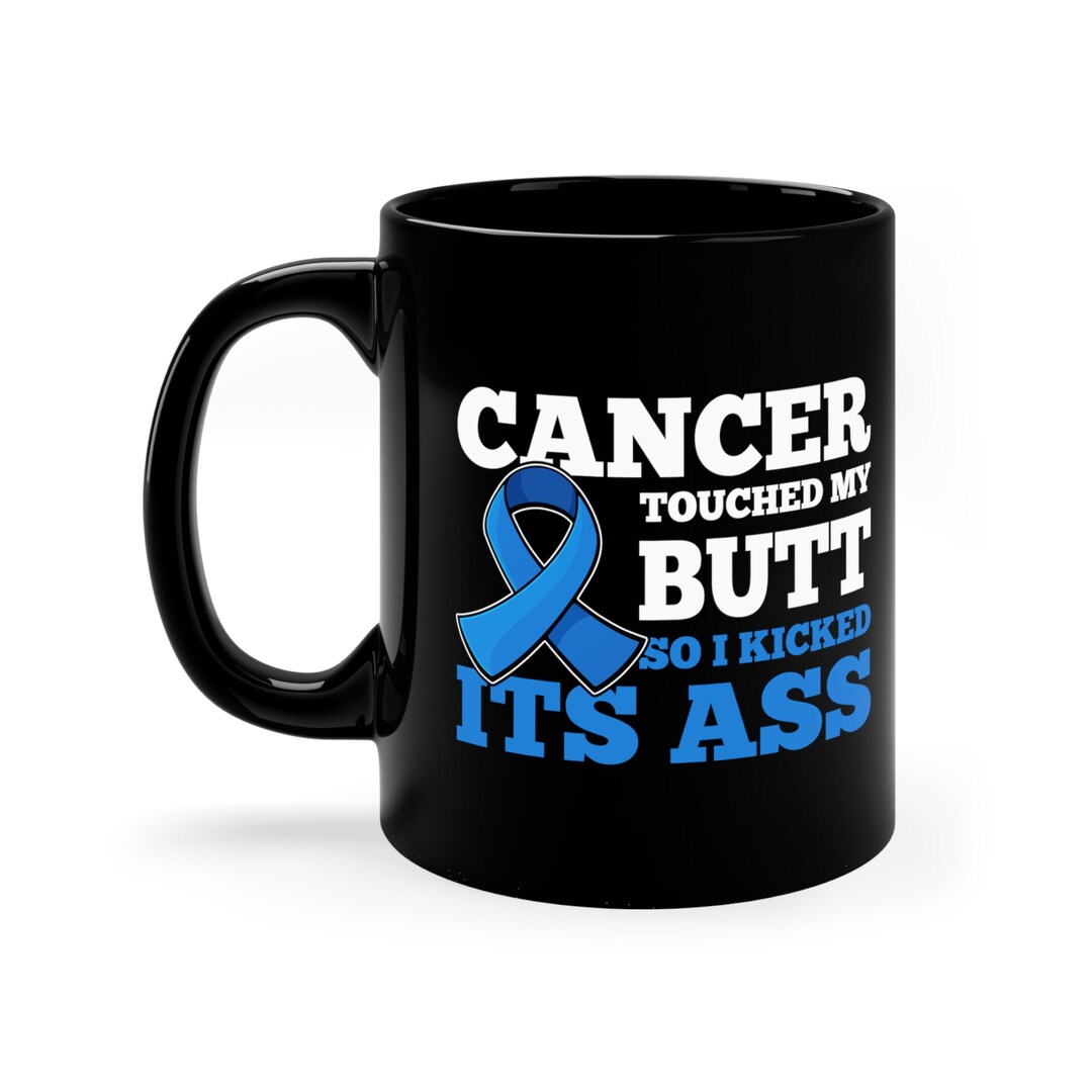 Colon Cancer Survivor Mug / Colon Cancer Awareness Gift for Him & Her ...