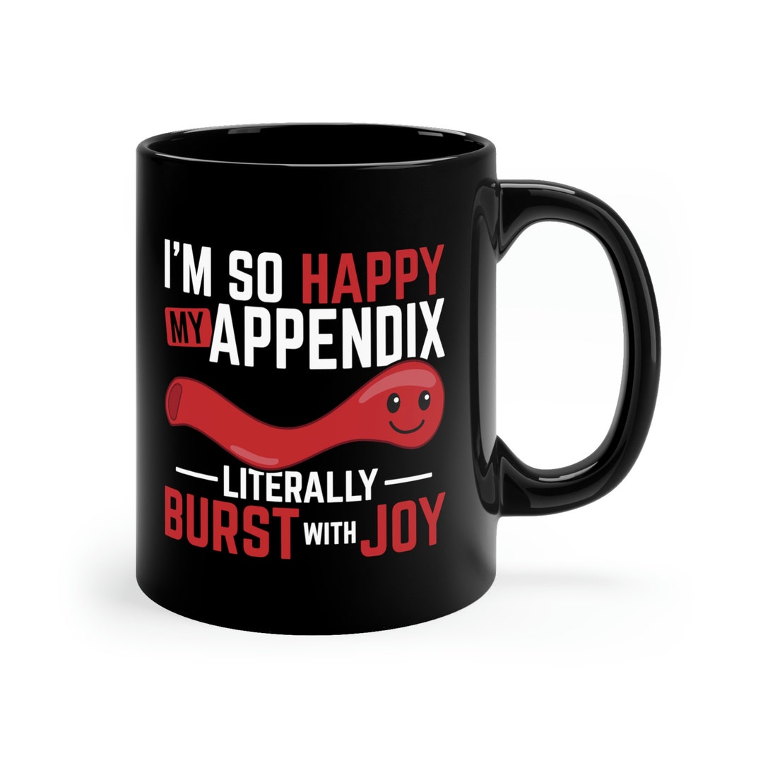 Appendix Removal Mug / Funny Appendix Surgery Get Well Gift Idea for ...