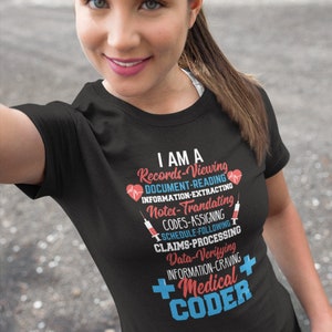 Medical Coder Shirt / Hoodie / Sweatshirt / Tank Top / Medical Coding ...