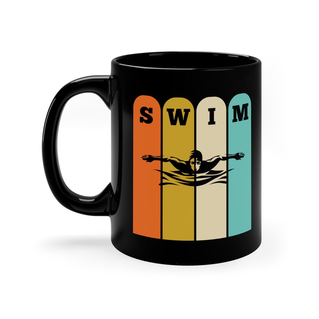 Swimmer Mug / Funny Swim Teacher Gift for Him & Her / Swim Team Coffee ...