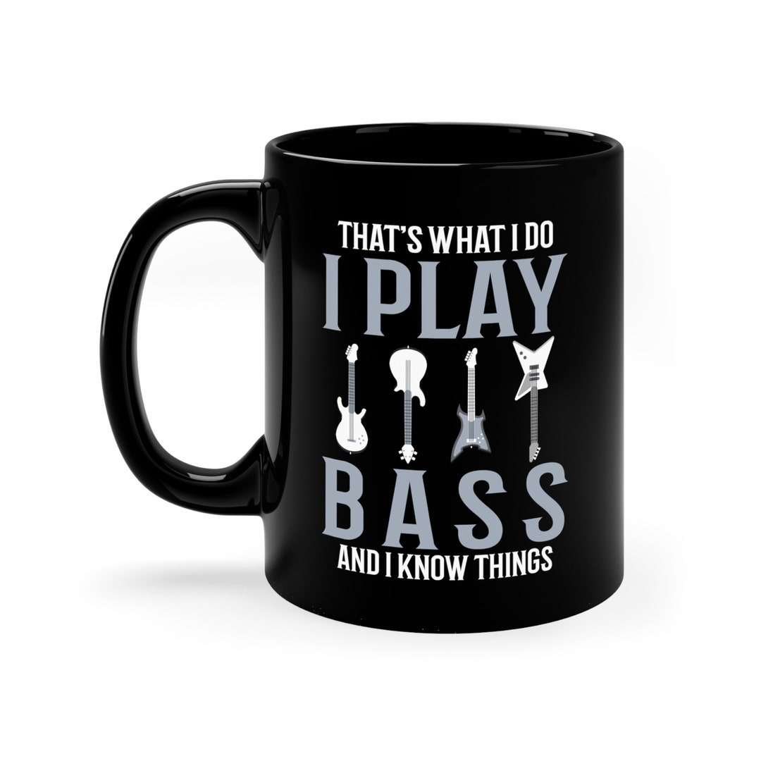 Funny Bass Player Coffee Mug: Bassist Gift - Etsy