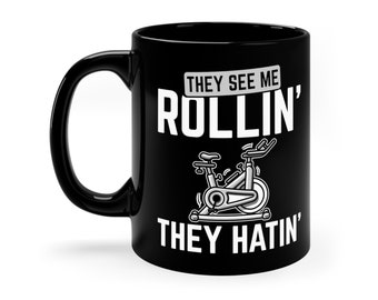 Spin Class Gift, Spin Class Mug, Spinning Mug, Spinning Gifts, Spinning ...