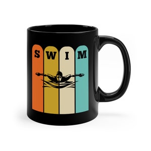 Swimmer Mug / Funny Swim Teacher Gift for Him & Her / Swim Team Coffee ...