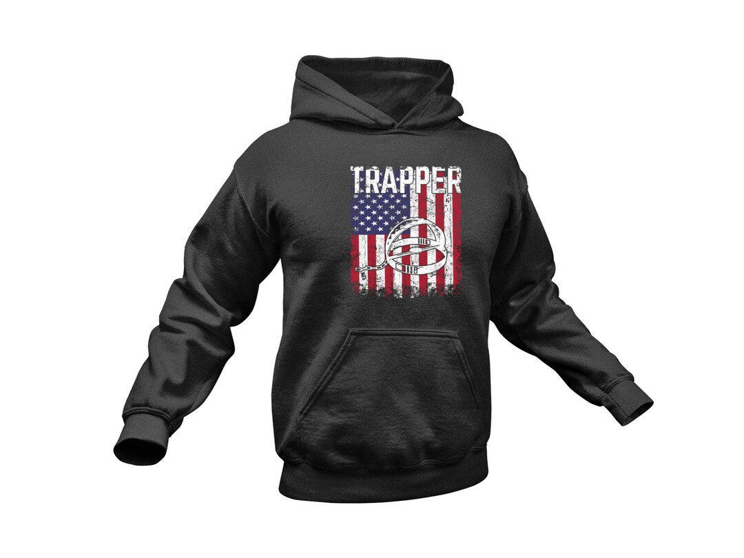 Trapper Hoodie / Funny Trapping Birthday Gift for Him & Her / Trapping ...