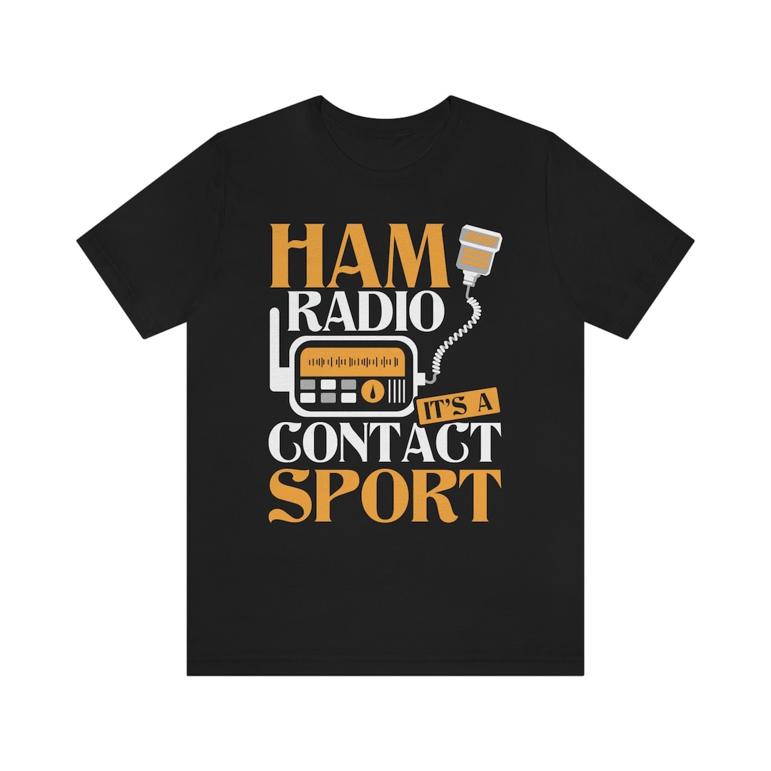 Ham Radio Shirt Funny Operator Gift Amateur Communication Tee Antenna ...