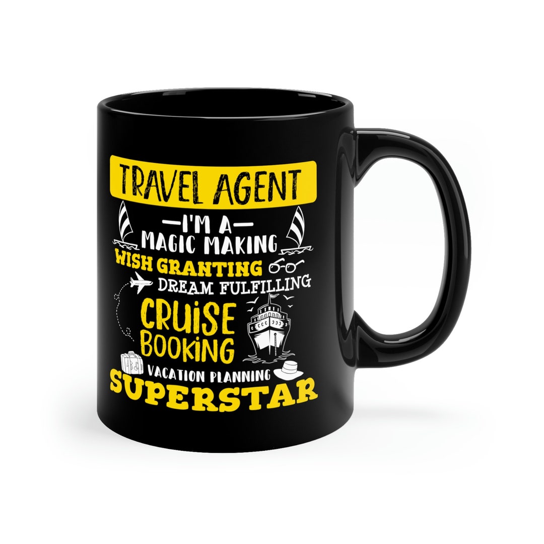 Travel Agent Mug Coffee Gift Agency Tourism Lover Professional Cup ...