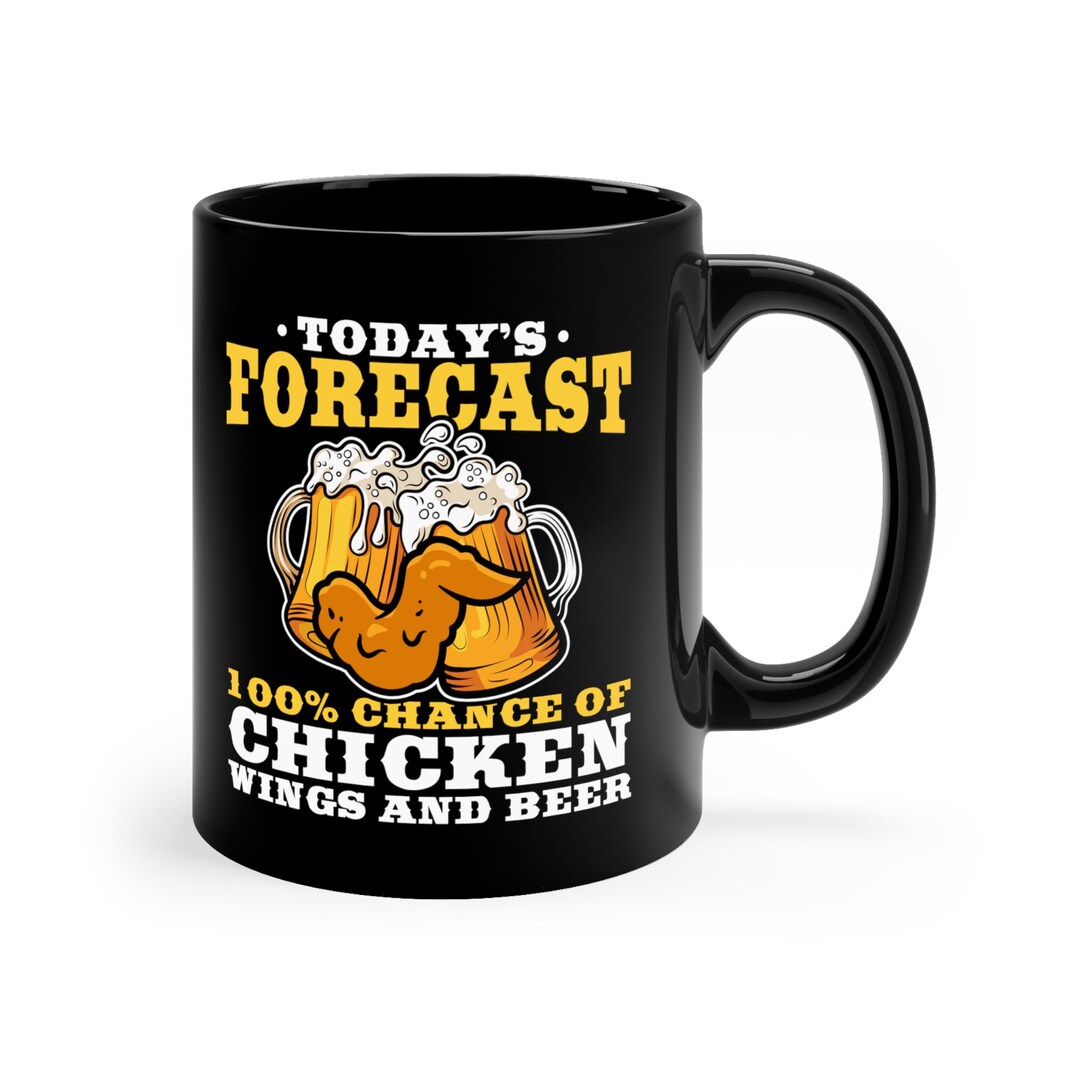 Funny Chicken Wing Mug / Chicken Wing Coffee Mug / Chicken Wings Lover ...