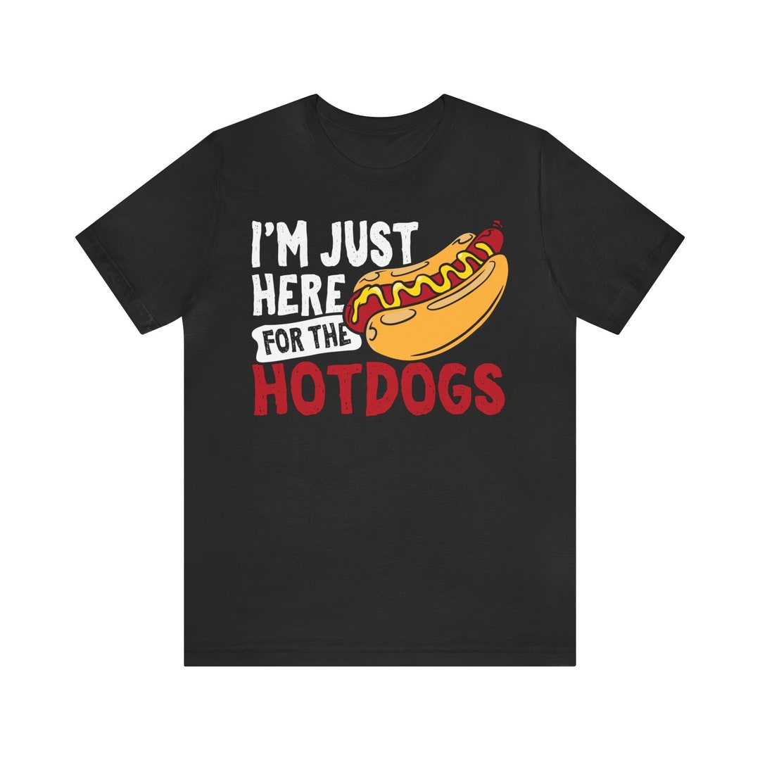 Hot Dog Shirt / Funny Hot Dog Gift for Him & Her / Hot Dog Lover Tshirt ...