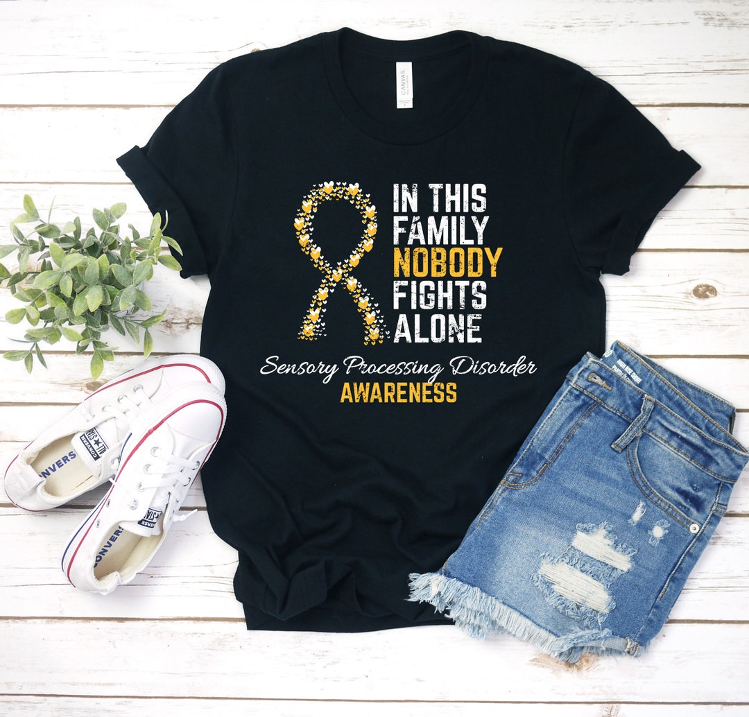 Sensory Processing Disorder Awareness Shirt: Unisex Comfort Tee - Etsy