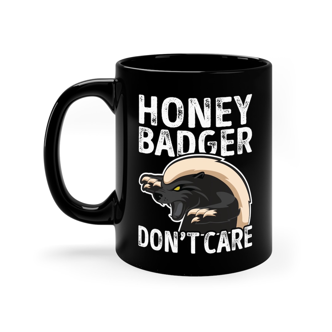 Funny Honey Badger Coffee Mug: Ratel Lover Gift - Etsy