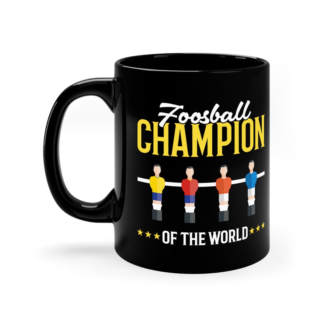 Foosball Champion Coffee Mug: Table Soccer Fan Gift - Etsy