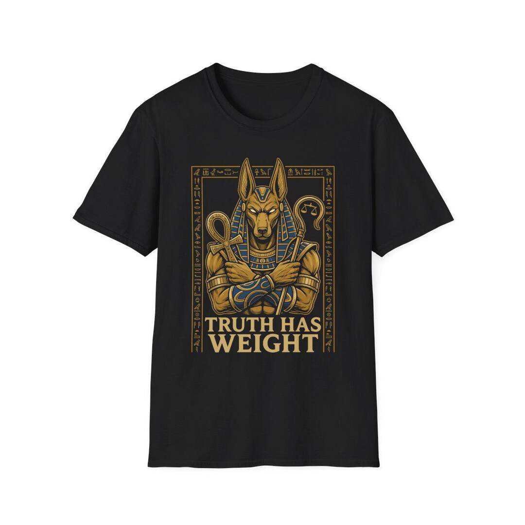 Anubis Shirt Ancient Egypt T-shirt Egyptian Mythology Clothing God of ...