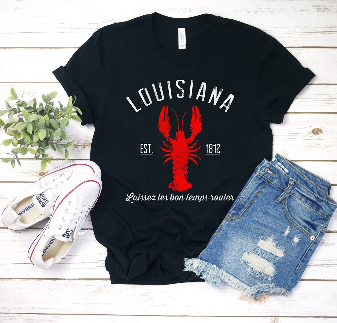 Crawfish Shirt Louisiana Boil Shirts Tee Tshirt T-shirt Tee Hoodie ...