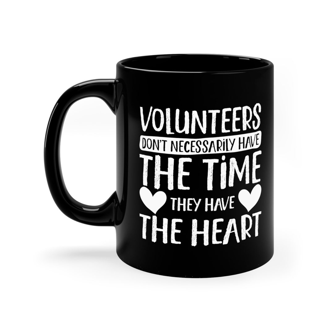 Funny Volunteer Mug Appreciation Gift Charity Work Coffee Cup Service ...