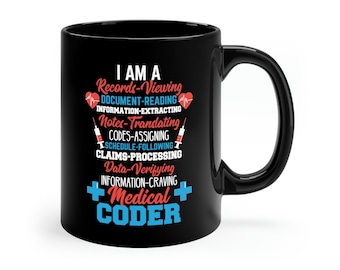 Medical Coder Mug, Medical Coder Gifts, Funny Medical Coder Gift Idea ...