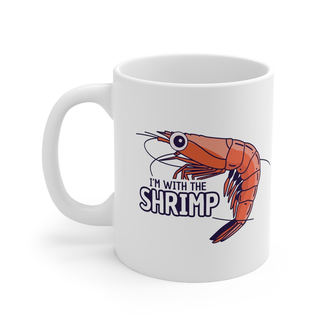 Funny Shrimp Mug / Cherry Shrimp Gift Idea for Him & Her / Neocaridina ...