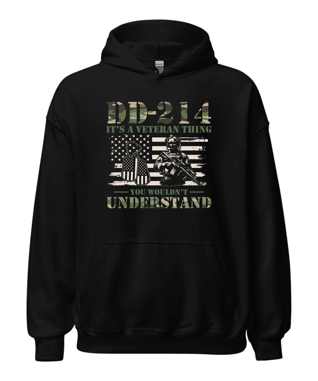 Proud Veteran Hoodie / Patriotic Gift / Veterans Day Sweatshirt ...