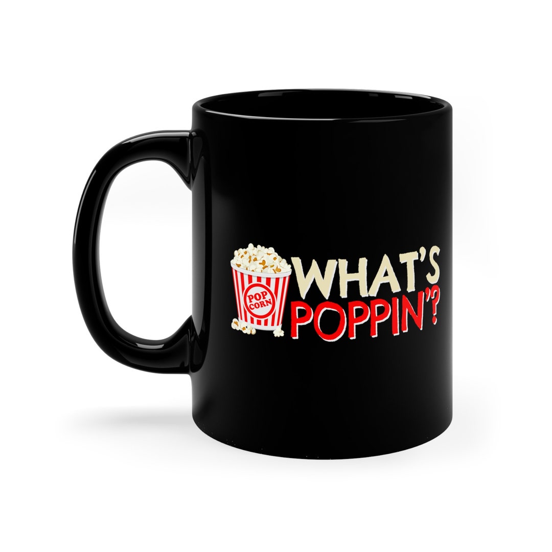 Popcorn Gift / Funny Movie Night Mug for Him & Her / Popcorn Lover ...