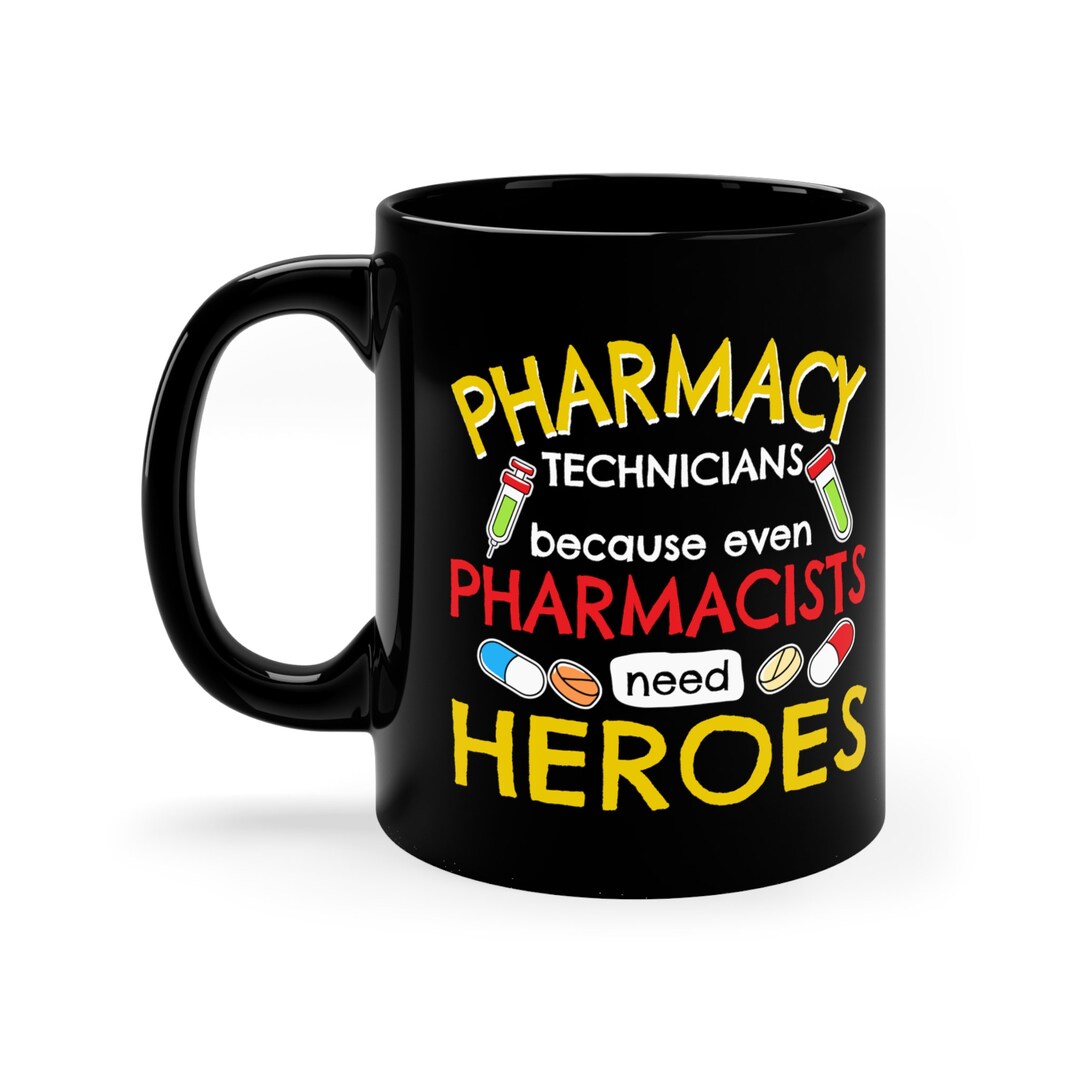 Funny Pharmacy Tech Mug Pharmacist Gift Coffee Cup Medical Humor Clinic ...