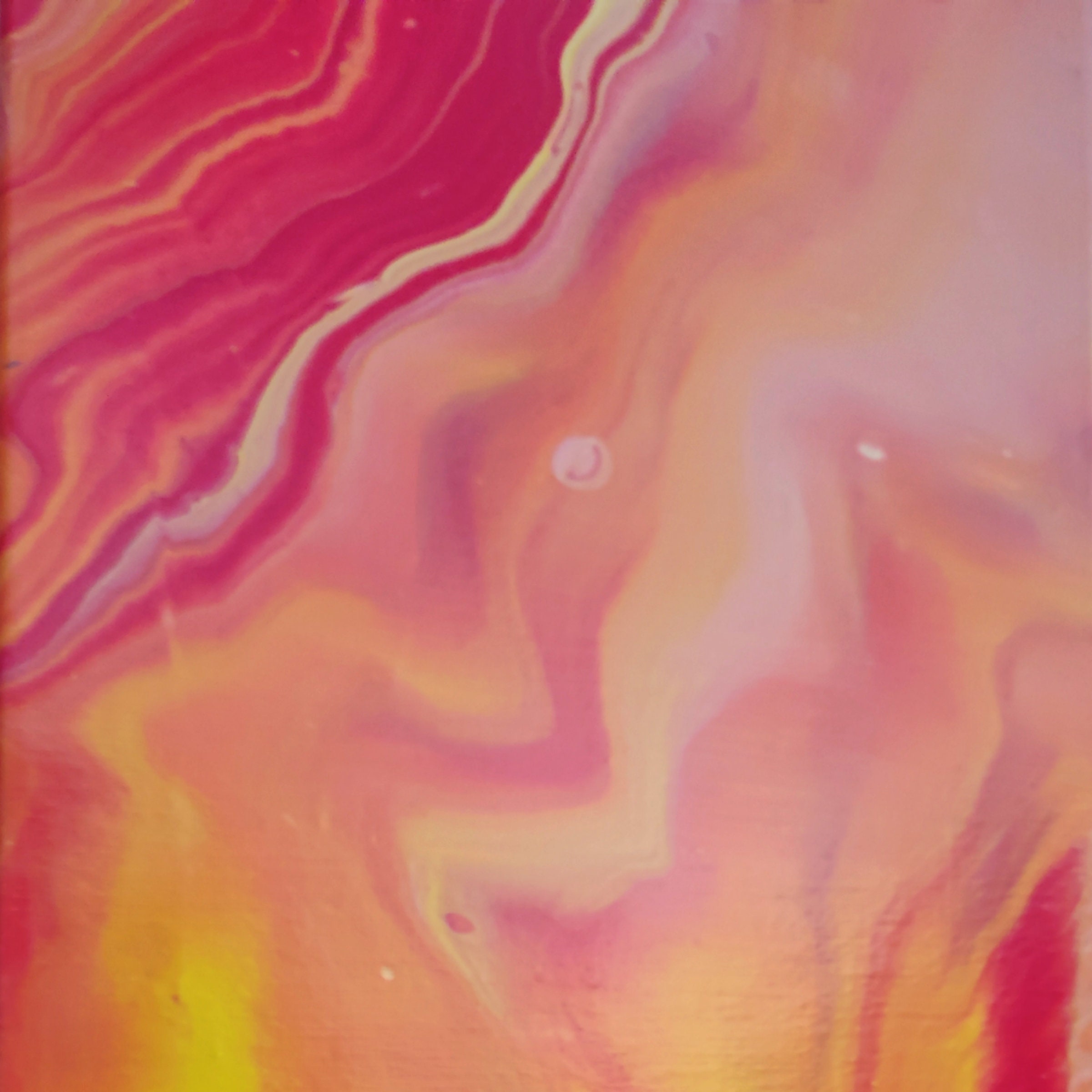 Acrylic Paint Pour Sunset 2 - Etsy