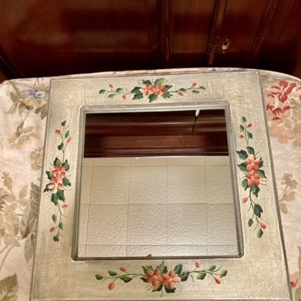 Hand Painted Mirror - Etsy