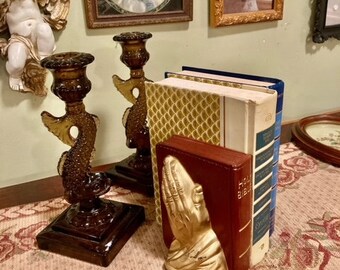 Praying Hands Bookends - Etsy