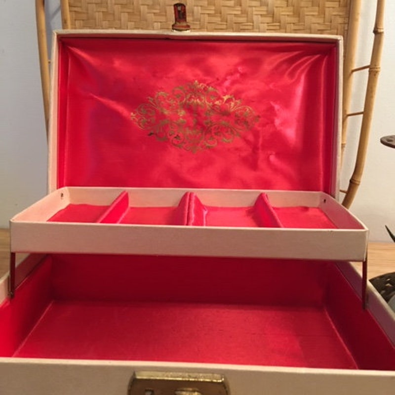 White Jewelry Box - Etsy