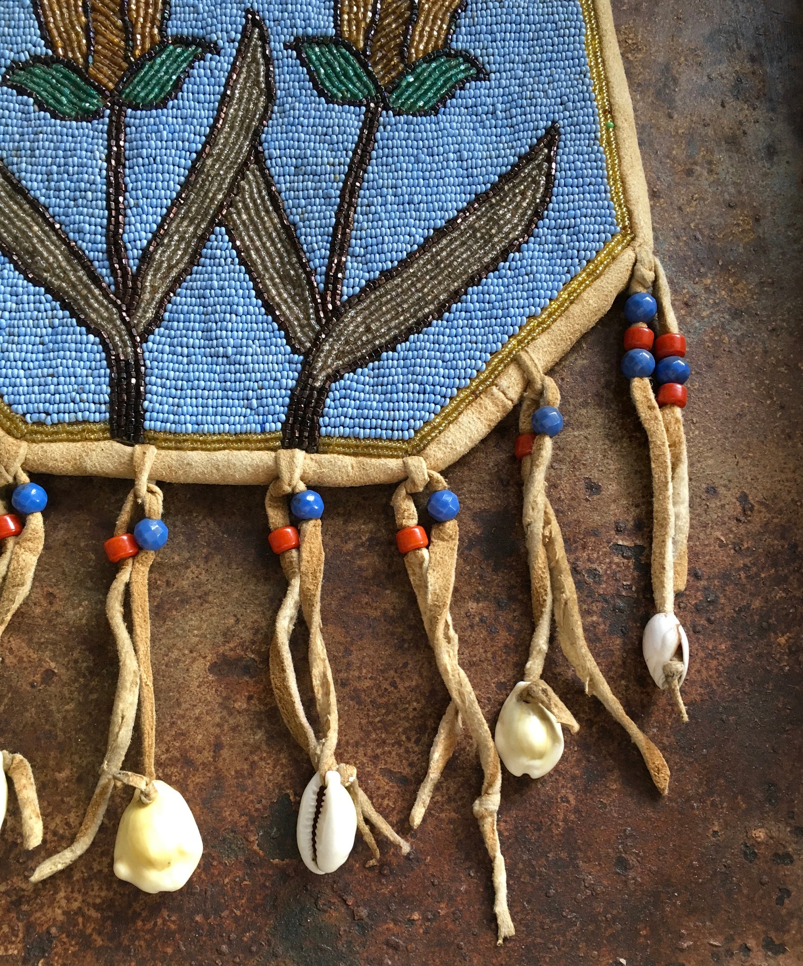 Antique Plateau Beaded Bag, Bridal Bag, Artisan Beadwork, 1900’s Child ...
