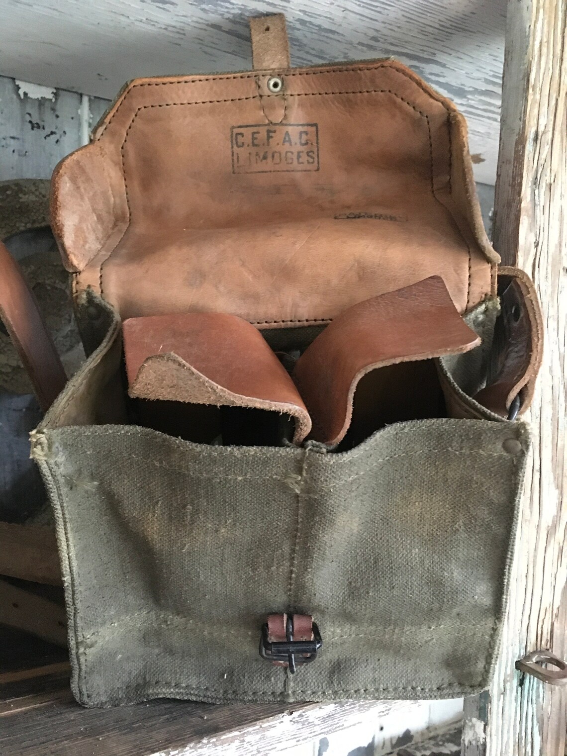 French Military Crossbody Carry Case - Etsy