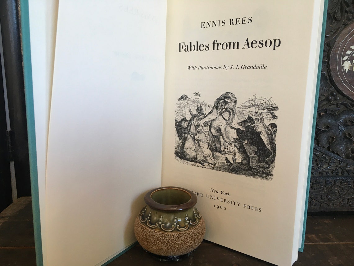 FABLES From Aesop by Ennis Rees - Etsy