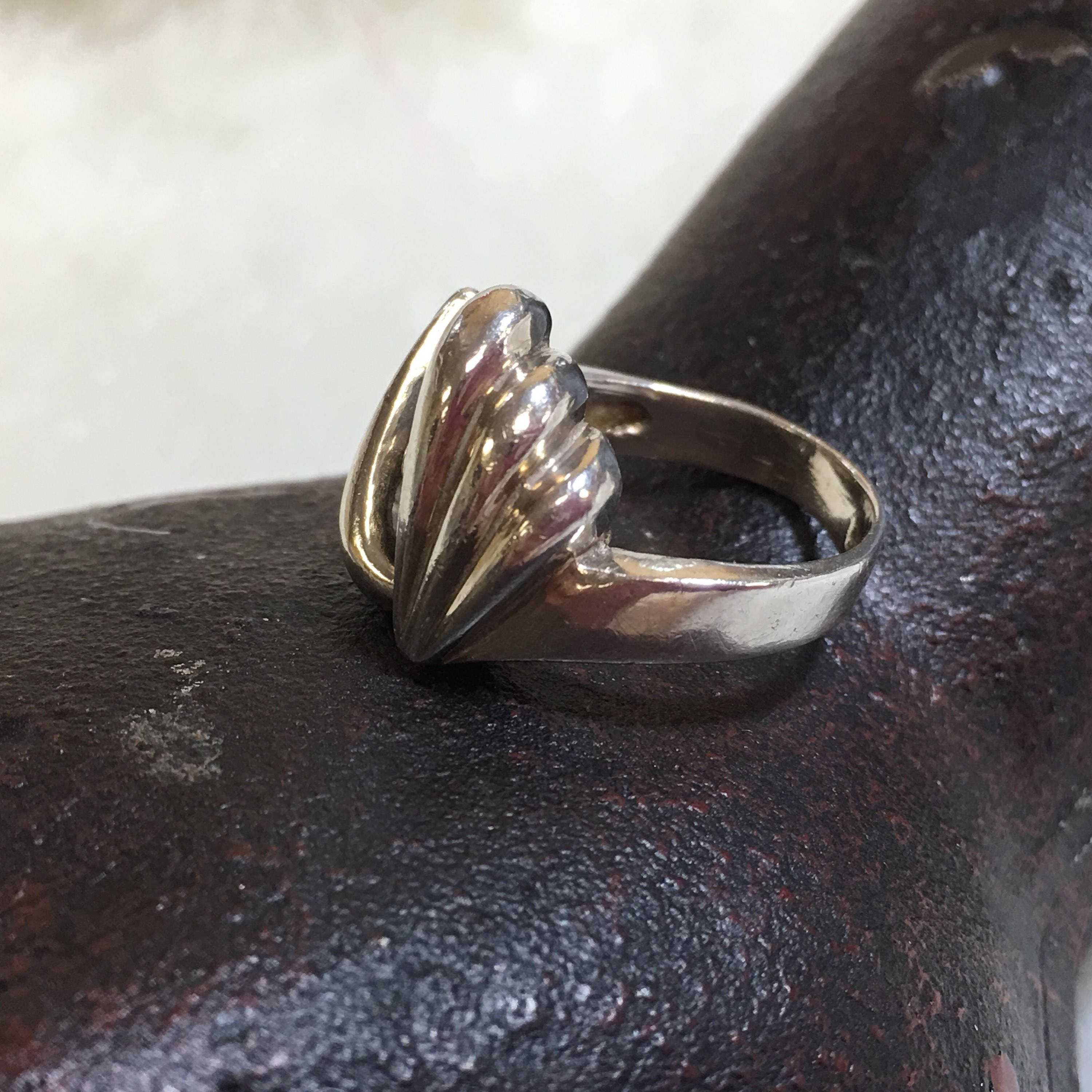 Vintage Native American Sterling Silver Ring - Etsy