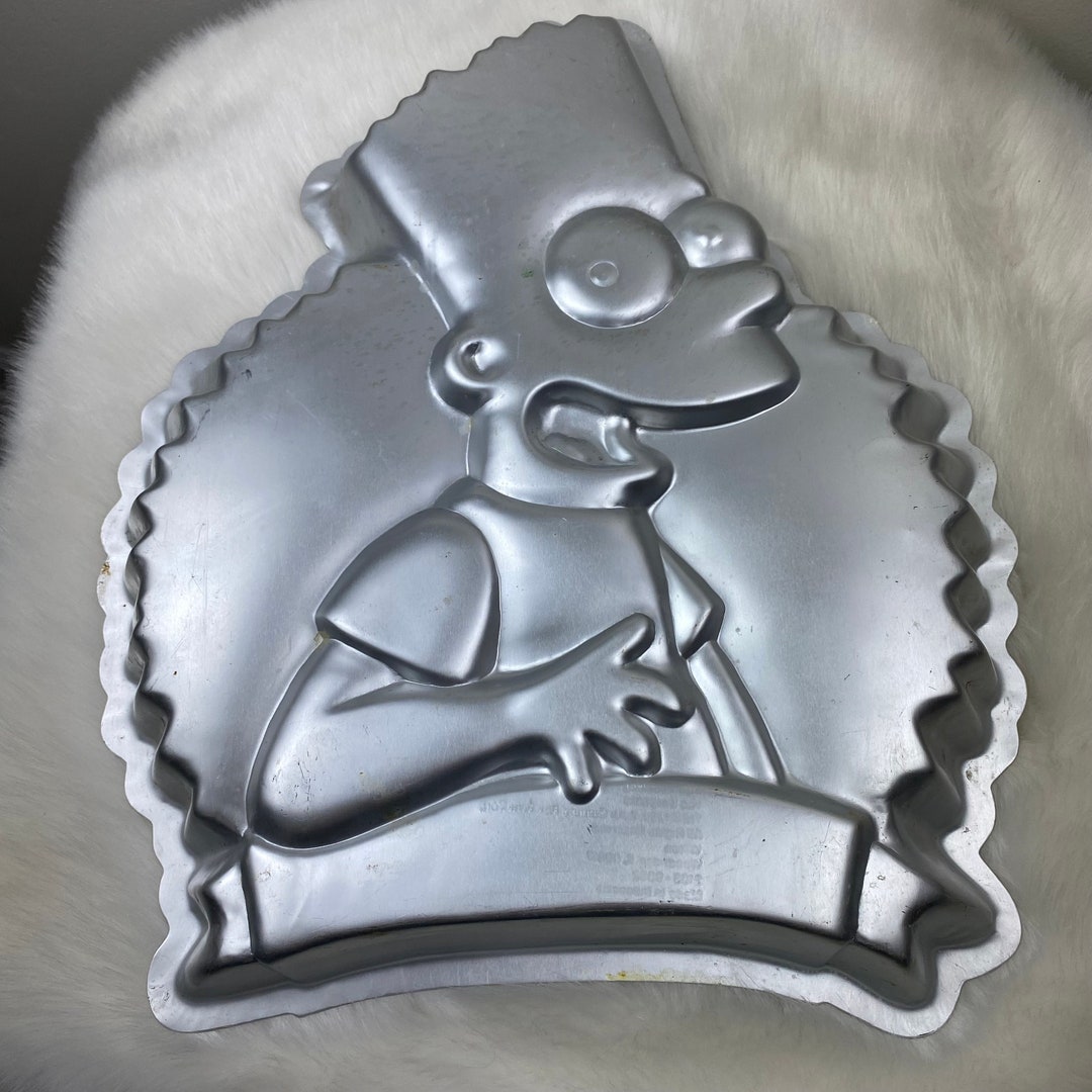 Vintage 1990 Wilton BART SIMPSON the Simpsons Character Cake Pan - Etsy