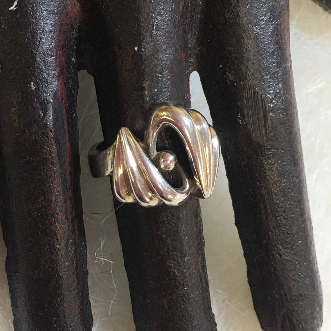 Vintage Native American Sterling Silver Ring - Etsy
