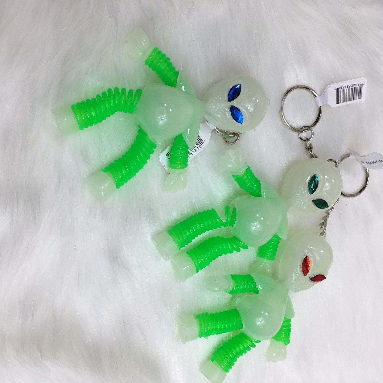 Vintage Deadstock NWT 90s Glow-in-the-dark Stretchy Limbs Alien ...