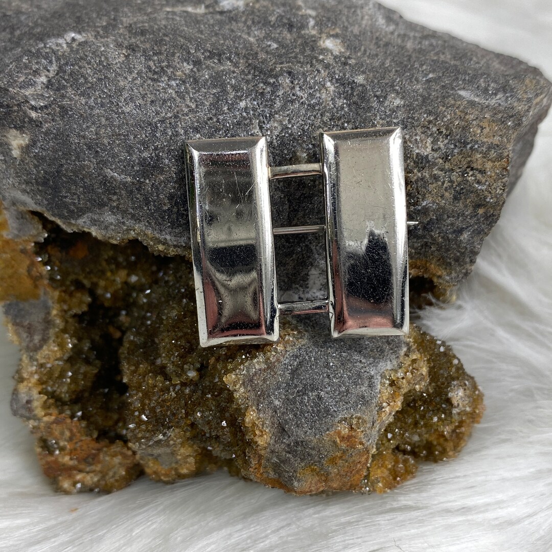 Vintage Silver Tone Military Bars Rank Pin 1" X 1" - Etsy