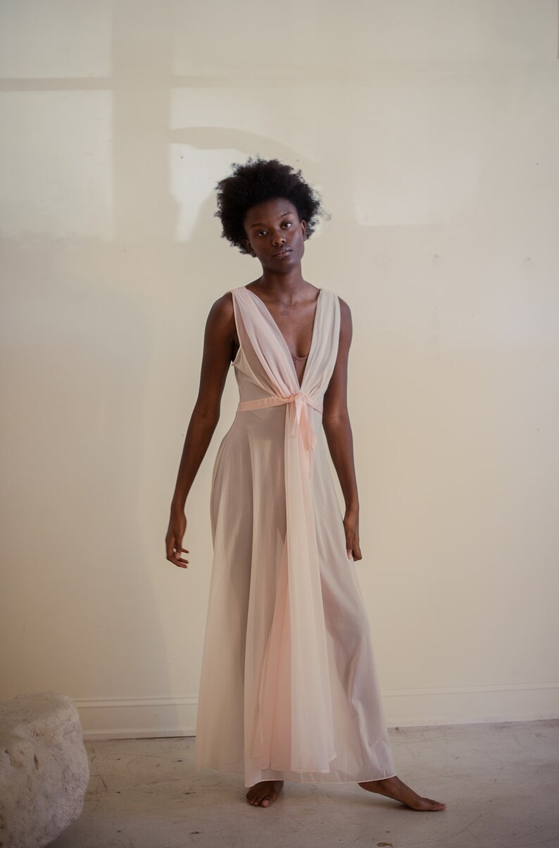 Ethereal Vintage Mid Century 1960s Grecian Style Nightgown - Etsy