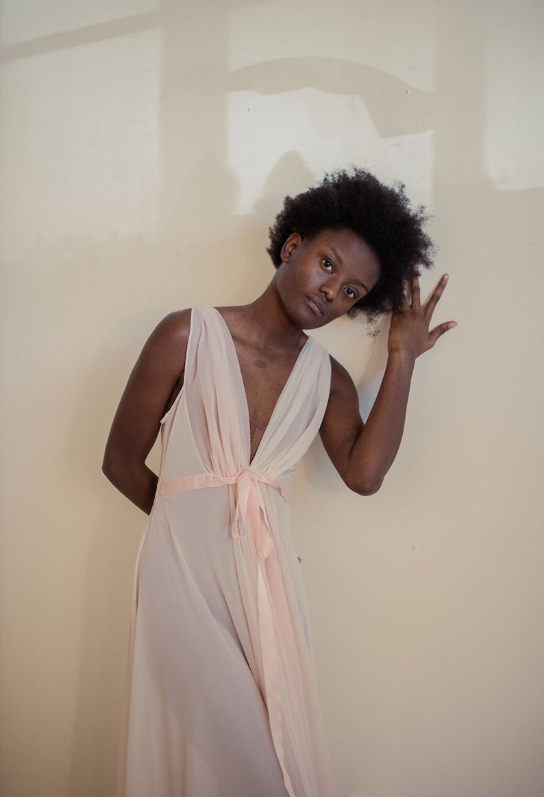 Ethereal Vintage Mid Century 1960s Grecian Style Nightgown - Etsy