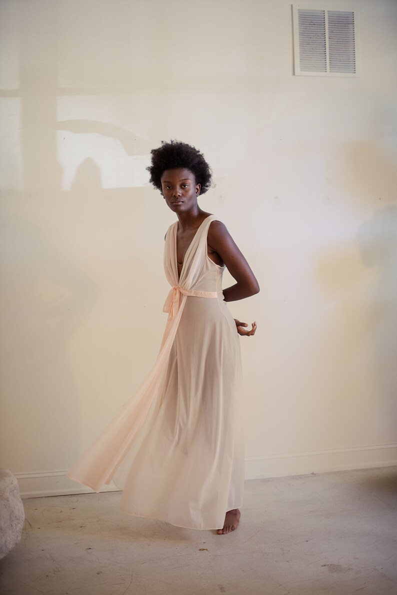 Ethereal Vintage Mid Century 1960s Grecian Style Nightgown - Etsy