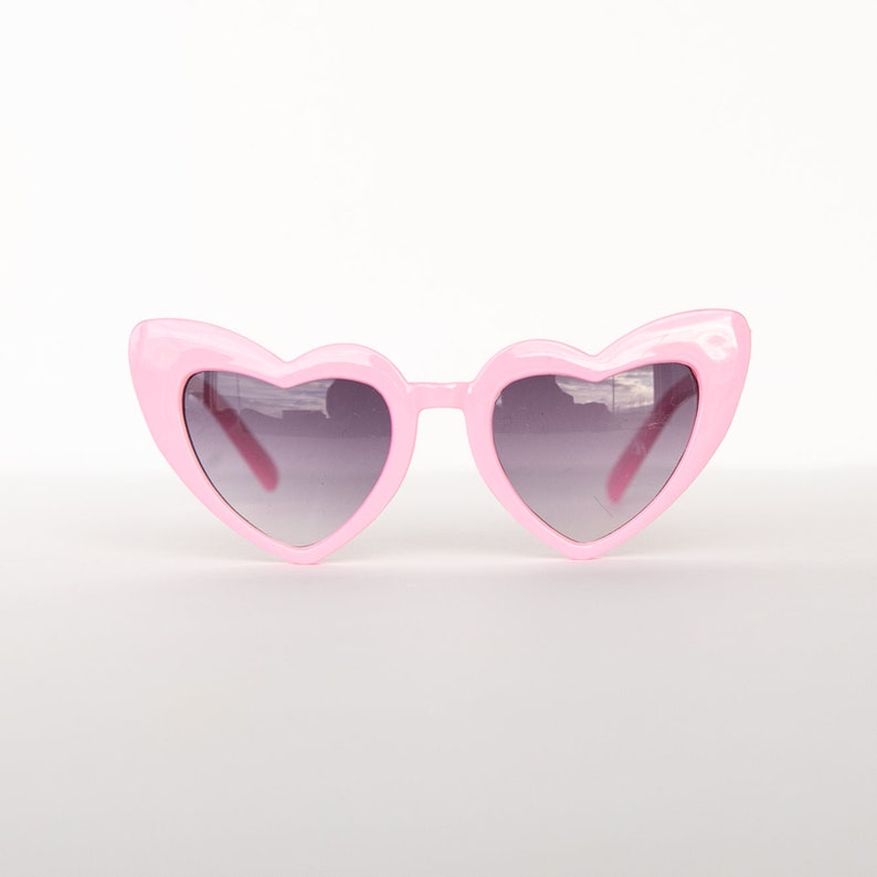 Pink Kid's Heart Sunnies - Etsy