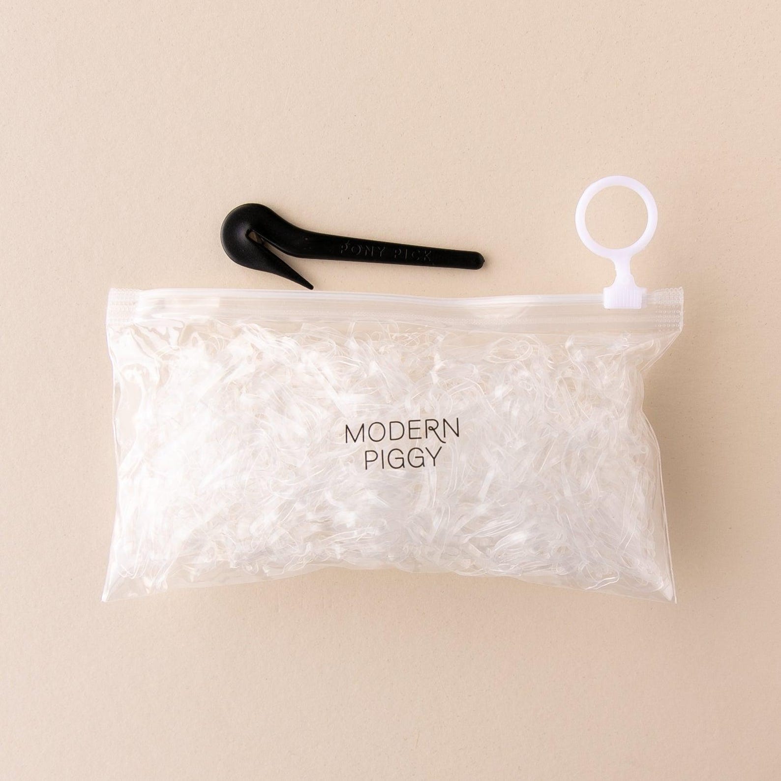 Hair Elastics pack of 1000 W/ Pony Pick - Etsy