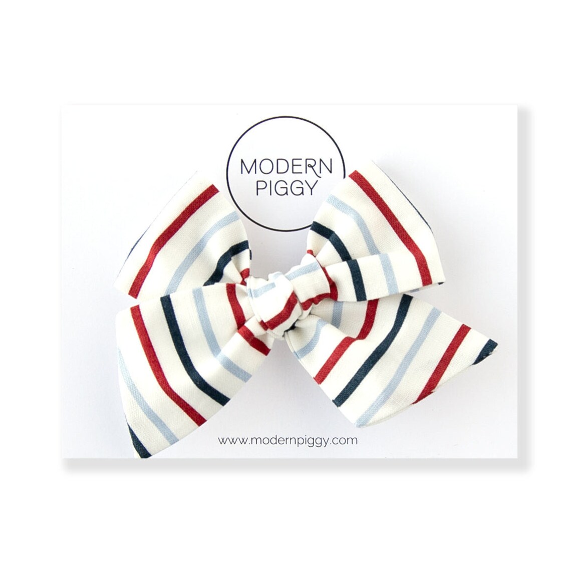 Uncle Sam Oversized Hand-tied Bow Hair Bows for Women, Girls & Newborns ...