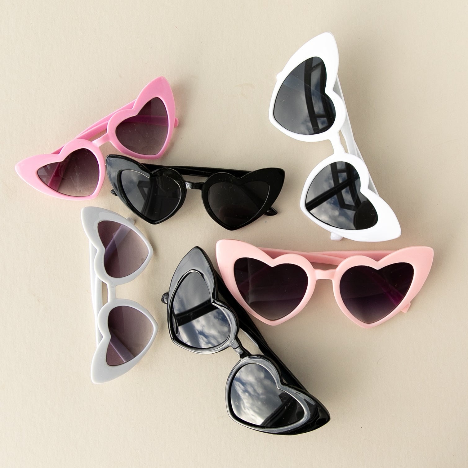 Pink Kid's Heart Sunnies - Etsy