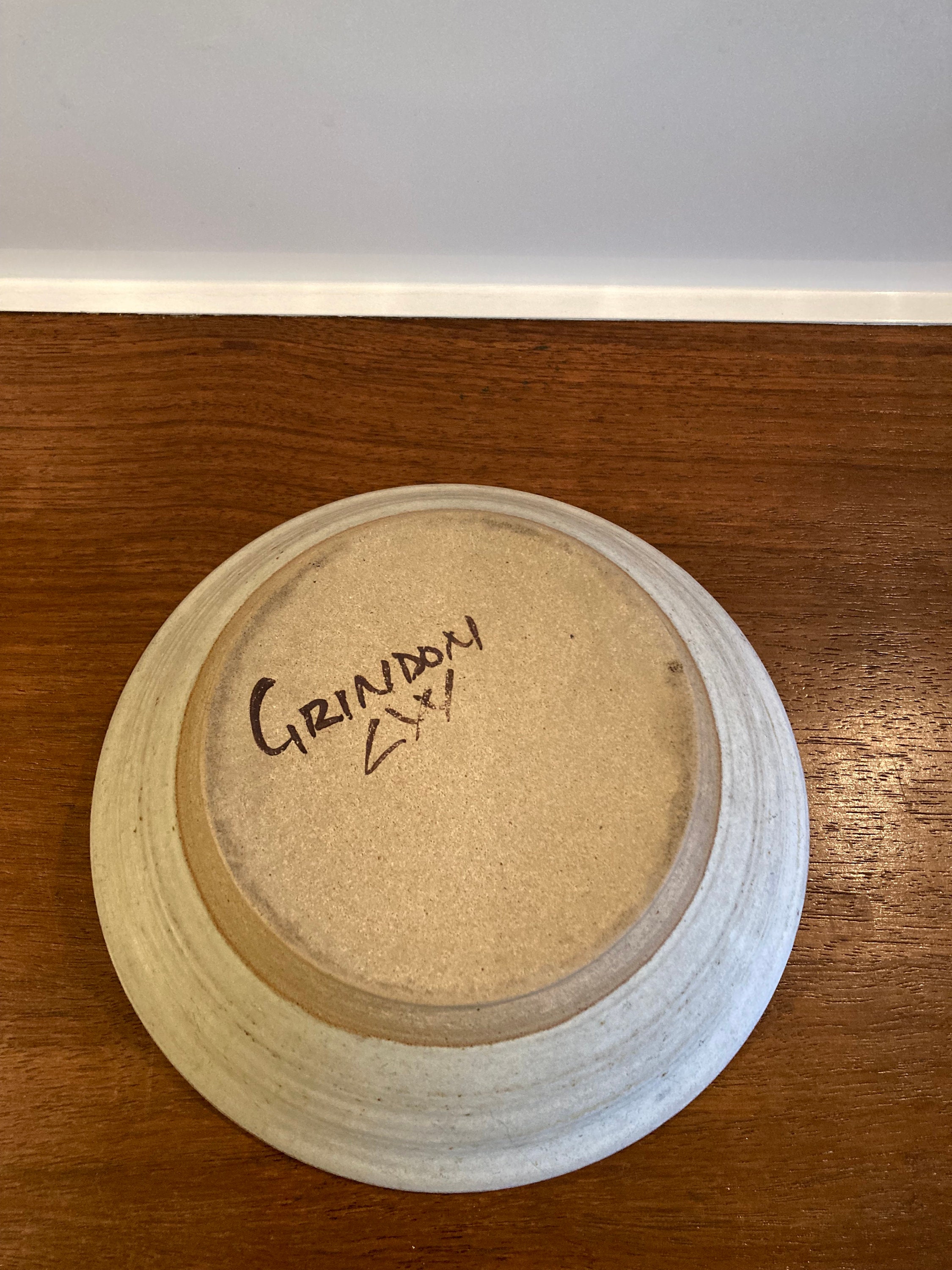 Mid Century Grindon Stoneware Pottery Bowl Lovely Proportions - Etsy UK