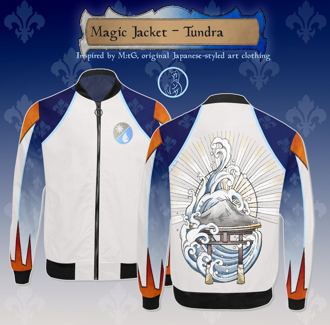 Tundra U/W Mana Symbol Jacket Azorius Senate for Fans of - Etsy