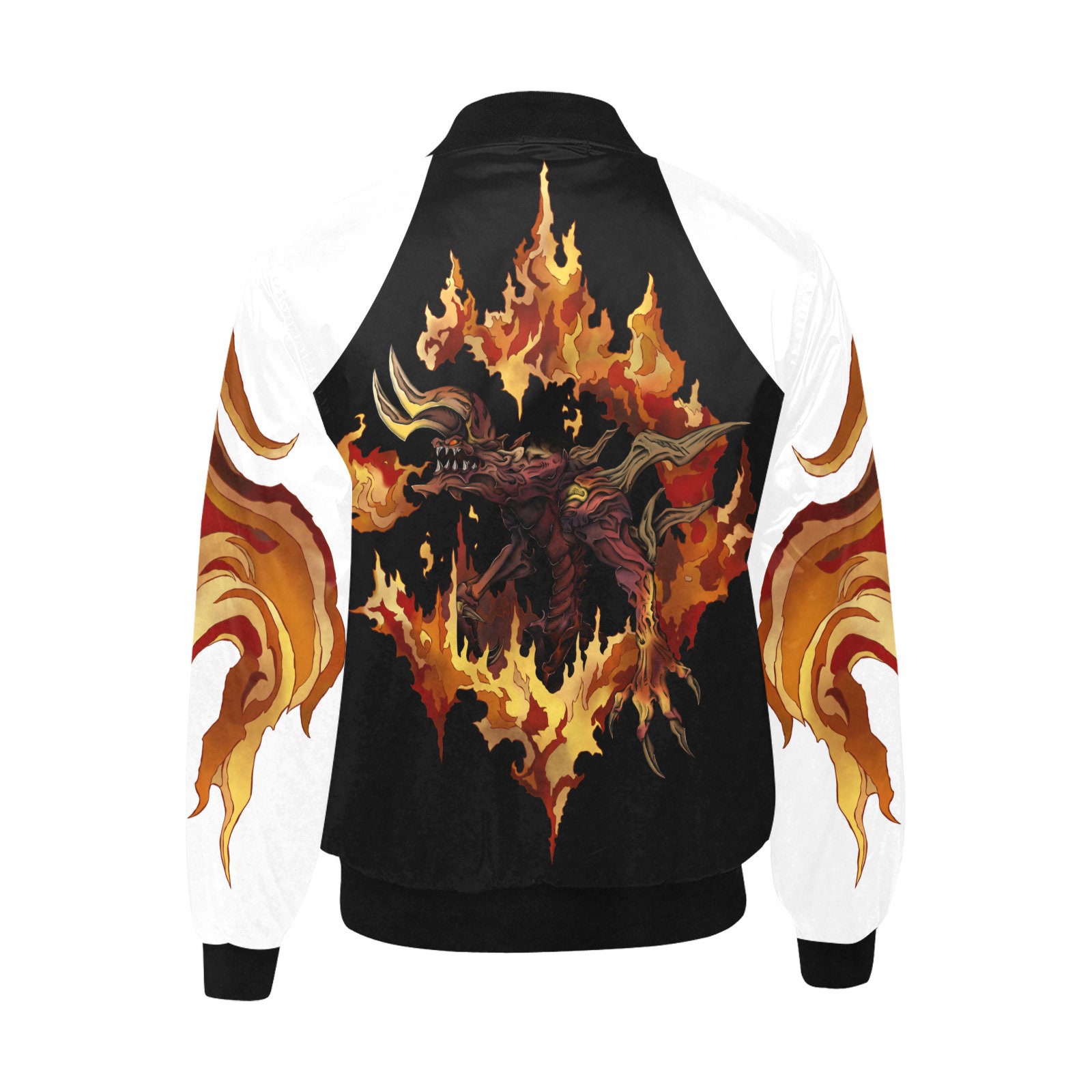 FF14 Inferno Jacket Original Art Inspired by the In-game | Etsy