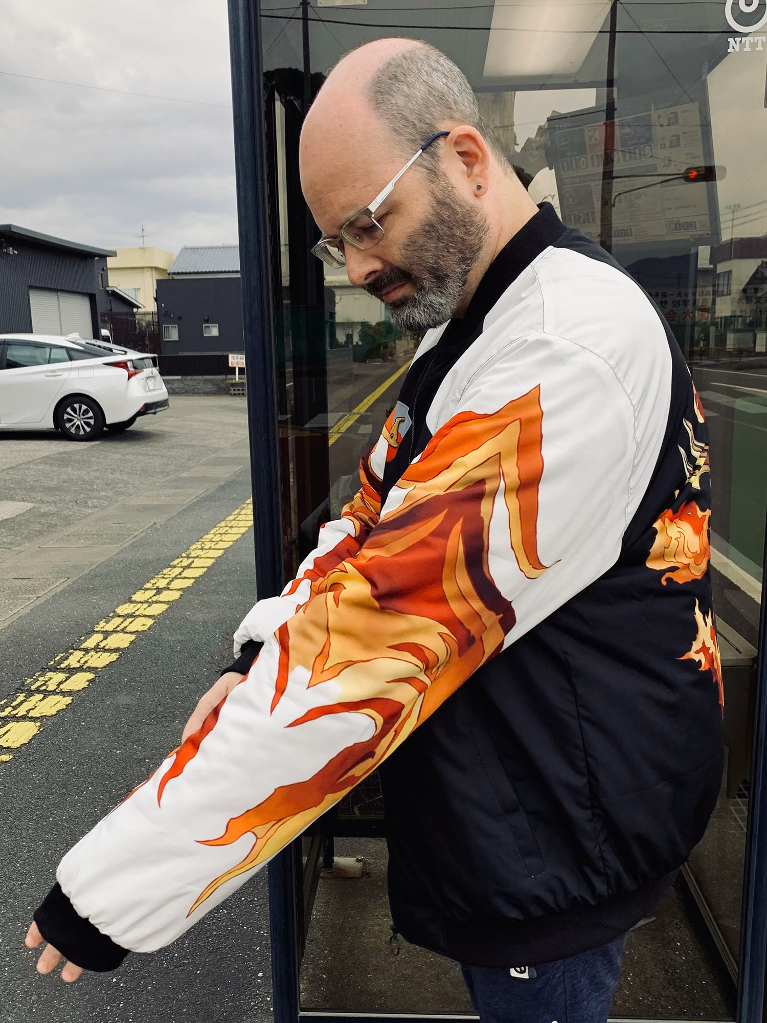 FF14 Inferno Jacket Original Art Inspired by the In-game | Etsy