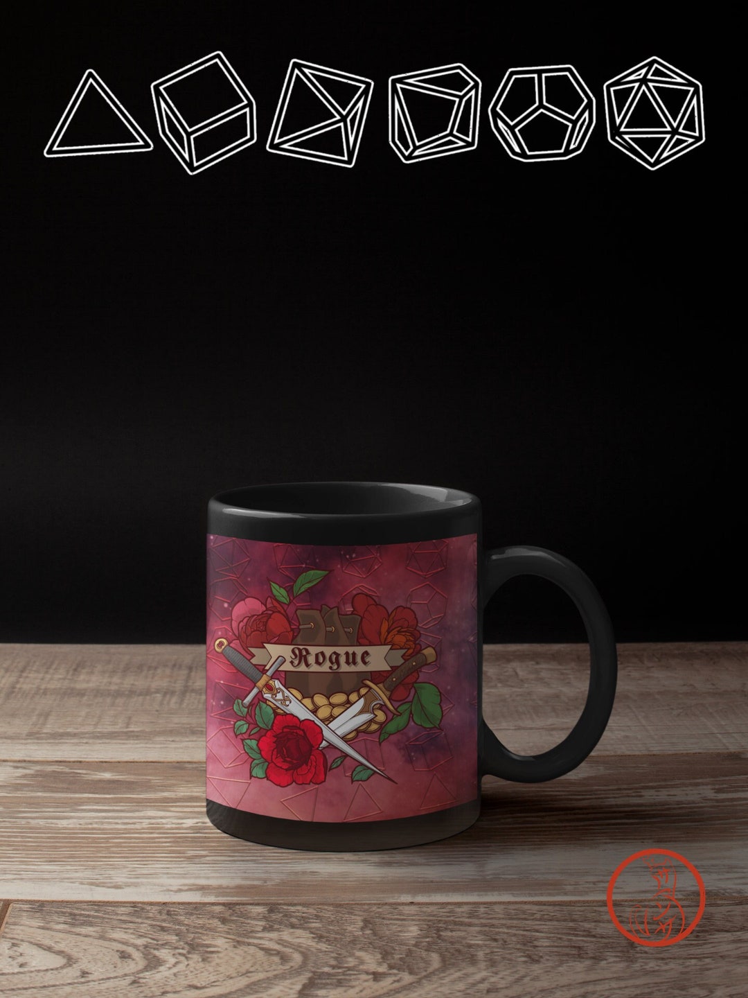Rogue Mug Original Class Art for Dungeons and Dragons - Etsy