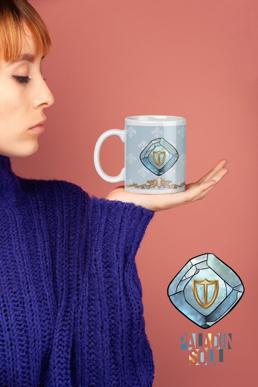 Paladin Soul Crystal Mug Original Final Fantasy 14 Kunstwerk Kaffee ...